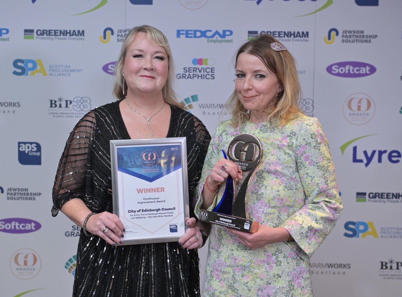 Celebrating public procurement at GO Awards Scotland - BiP Solutions