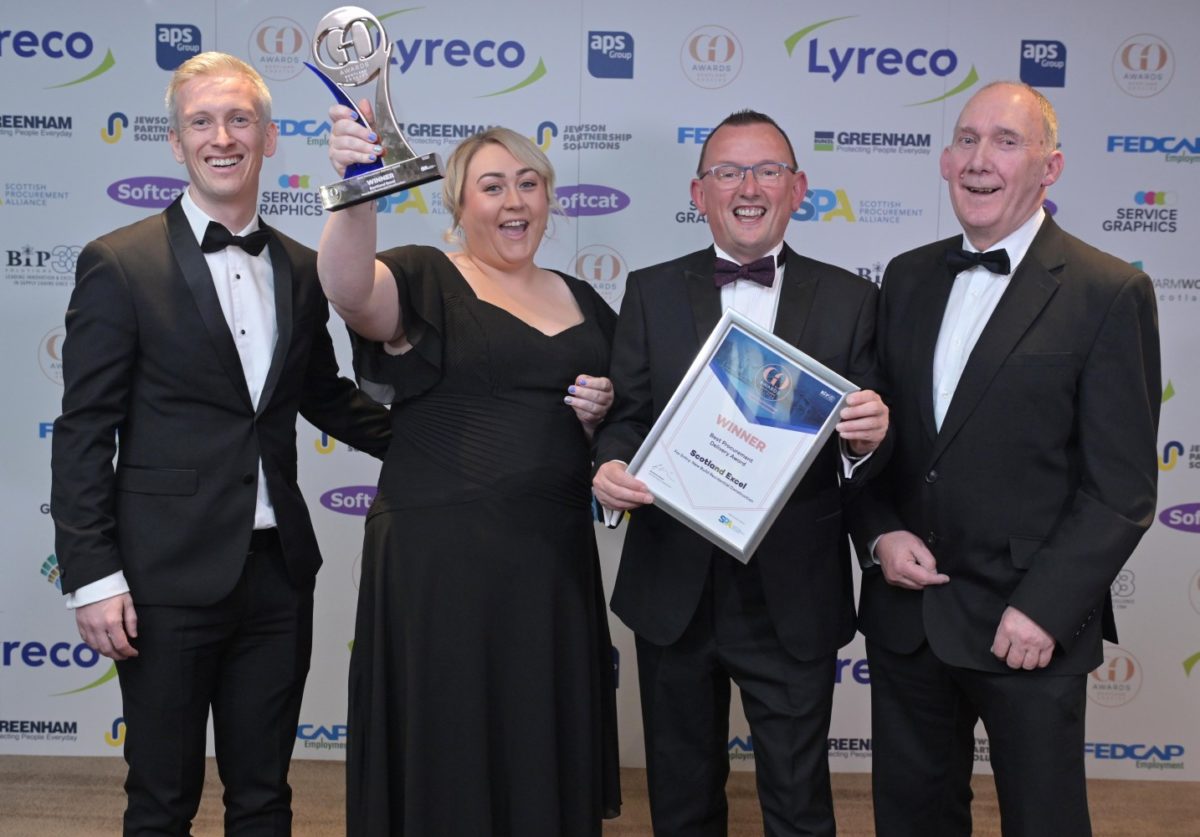 Celebrating public procurement at GO Awards Scotland - BiP Solutions