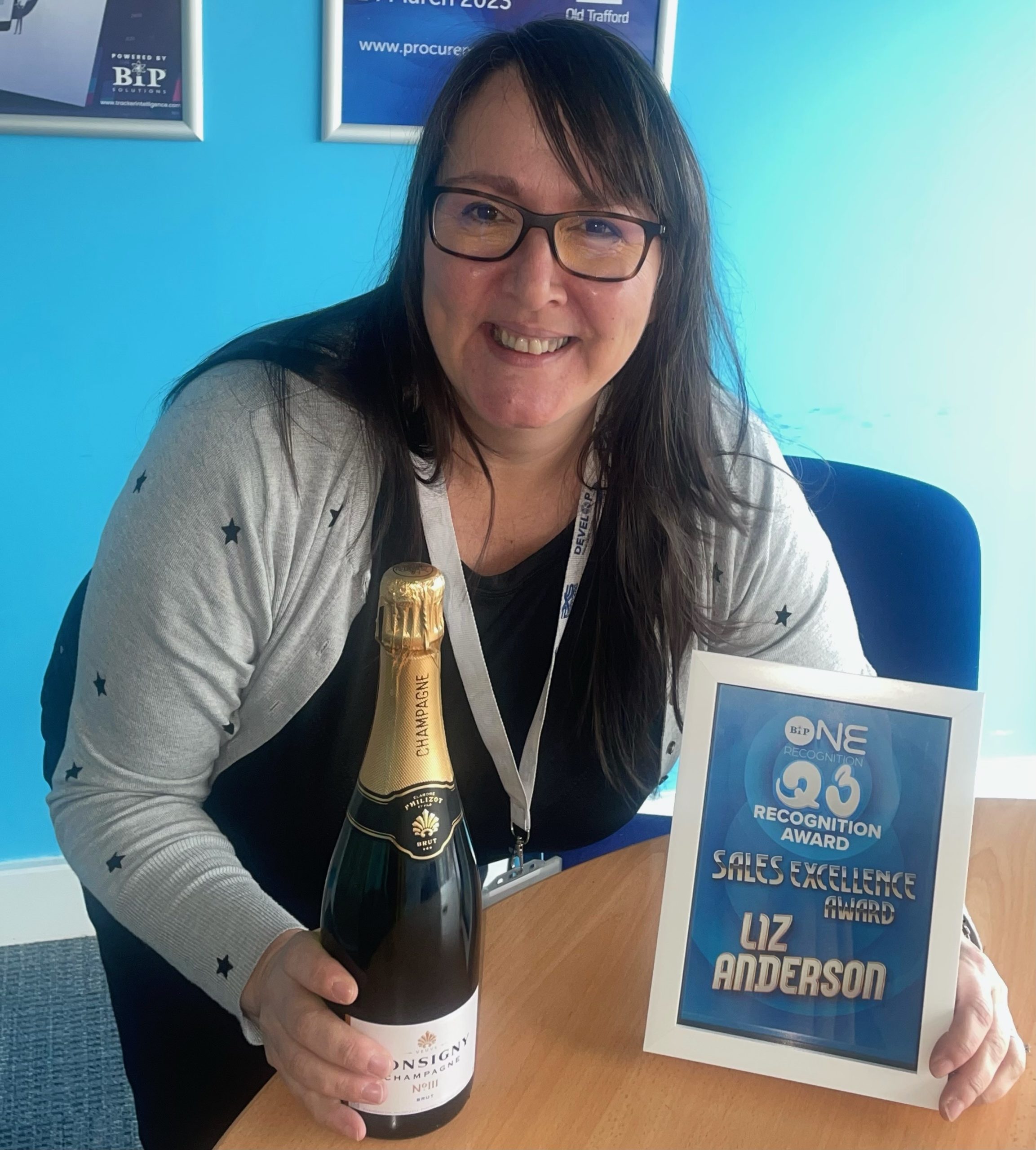 BiP One Recognition - Q3 Sales Excellence Award - BiP Solutions