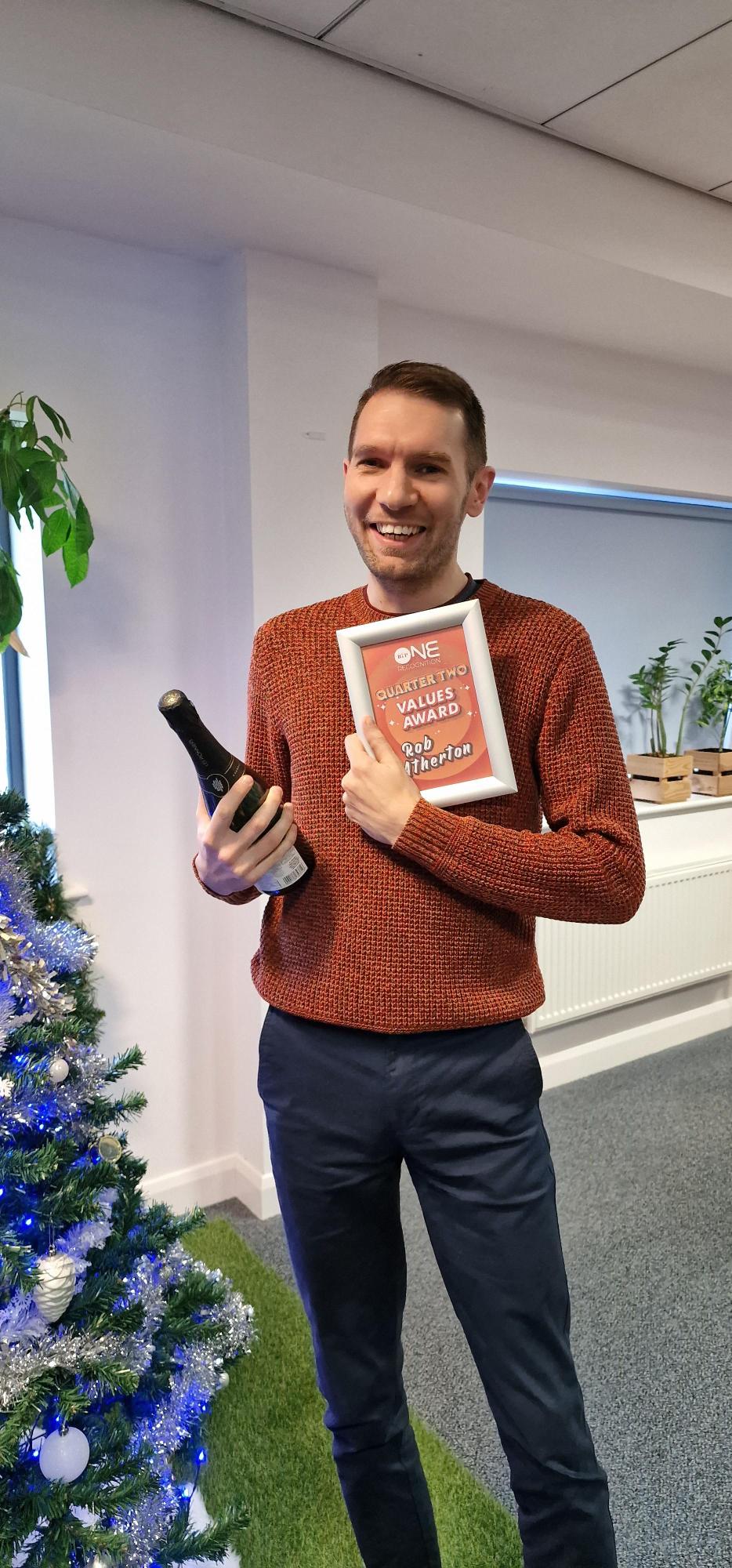 BiP One Recognition - Q2 Values Award - BiP Solutions